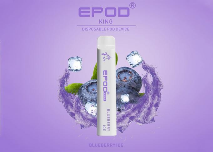 Rechargeable Epod King Fancy Taste Vapes 3500 Puffs 5% Nicotine